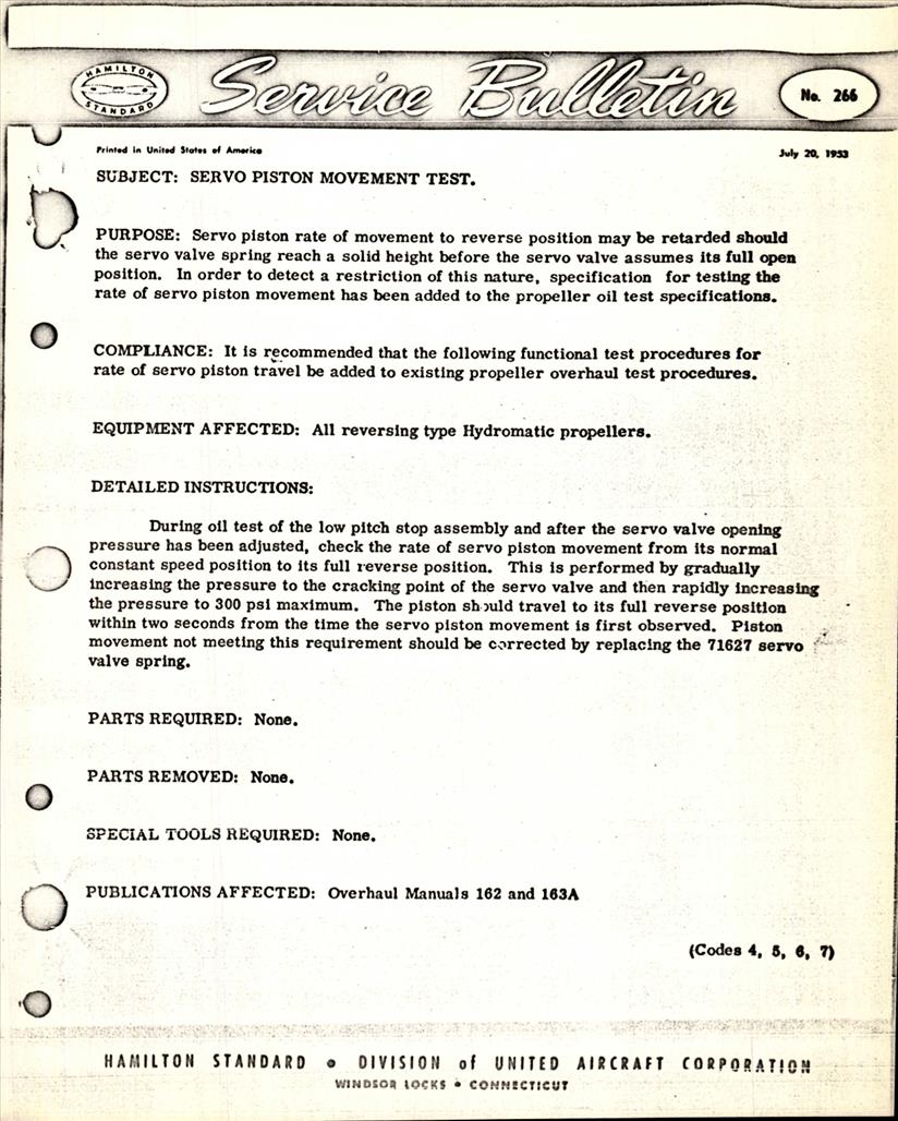 Servo Piston Shaft Scoring Removal - AirCorps Library