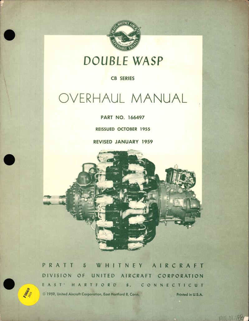 Overhaul Manual for Double Wasp CB Series - AirCorps Library