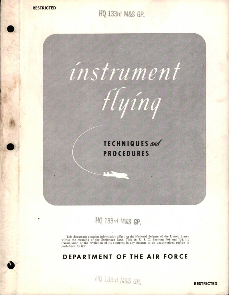 Instrument Letdown Procedures - AirCorps Library