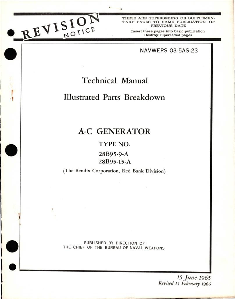 Illustrated Parts Breakdown for A-C Generator - Types 28B95-9-A and ...