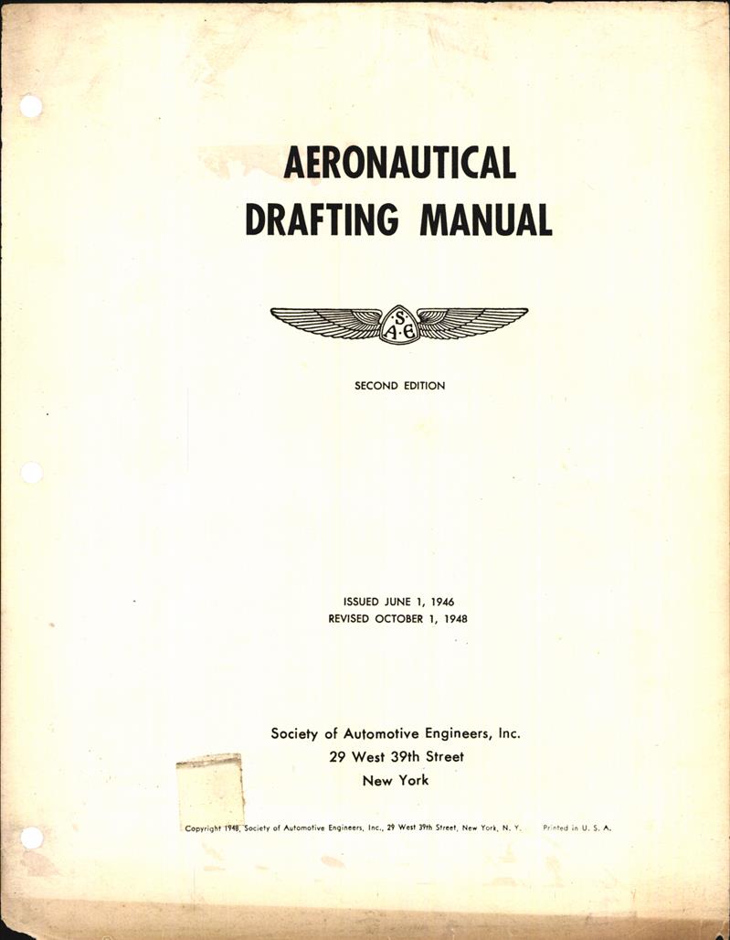 Aeronautical Drafting Manual - AirCorps Library