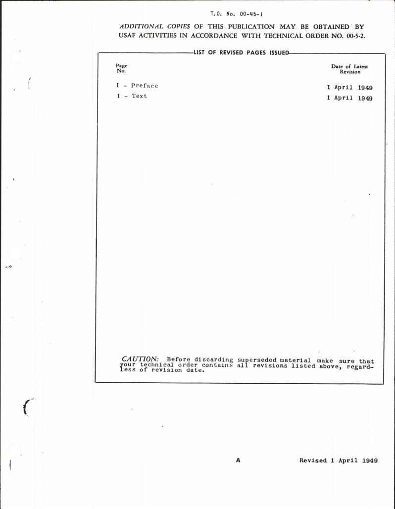 Airplane Engine Accessories; Interchangeability Charts and Cross ...