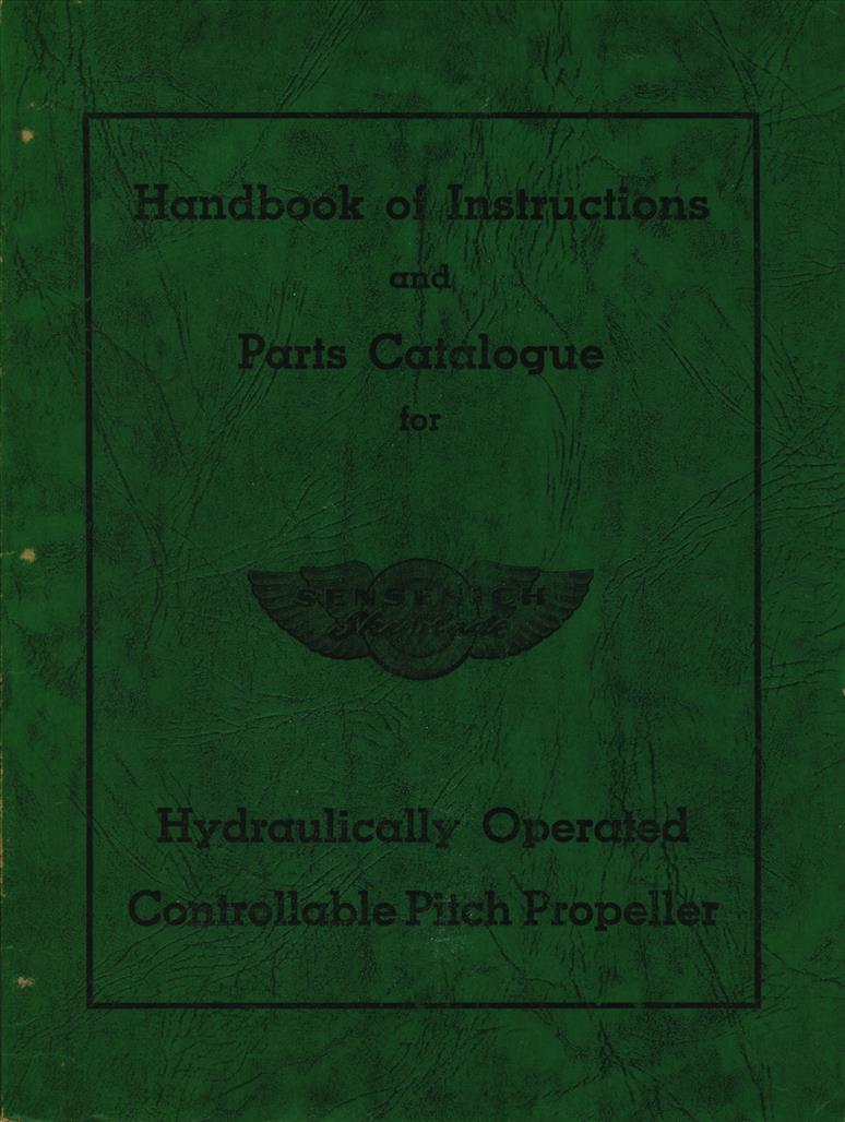 Handbook of Instructions and Parts Catalog for Hydraulically Operated ...