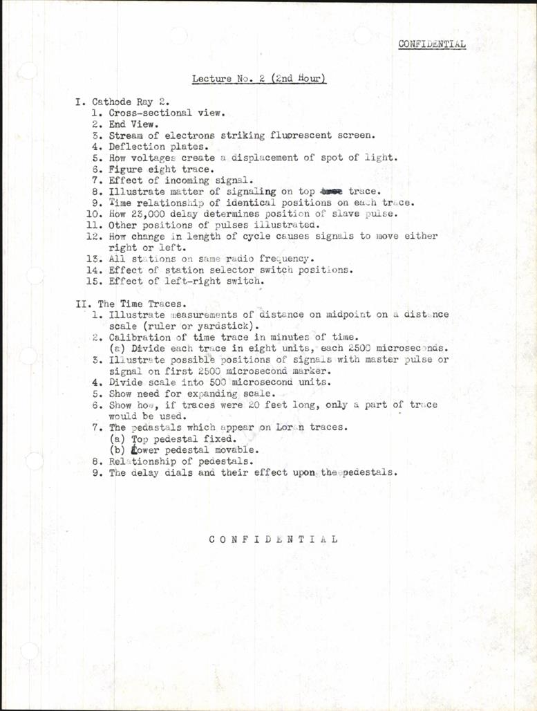 Loran Operator's Course - AirCorps Library