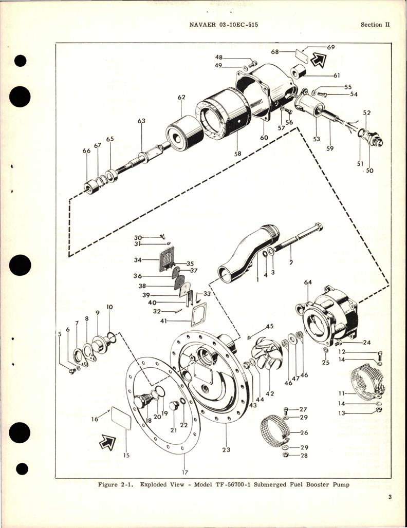 Illustrated Parts Breakdown for Submerged Fuel Booster Pump - TF-56700 ...