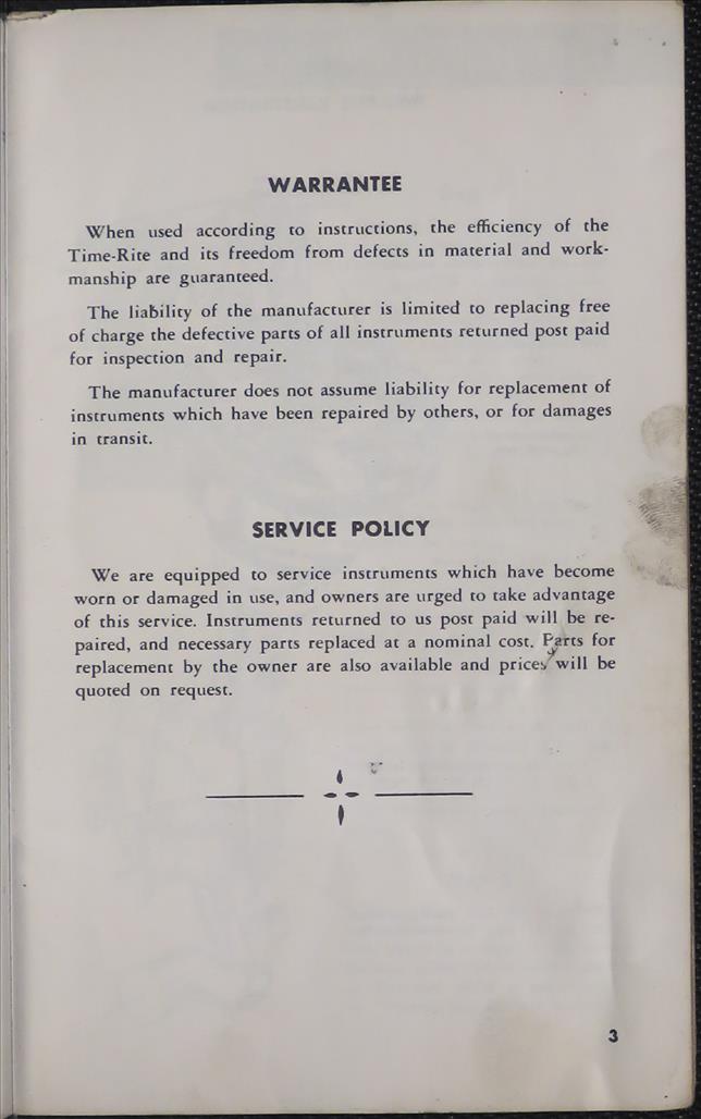 Indicator, Piston Position Ignition Timing Instructions - AirCorps Library