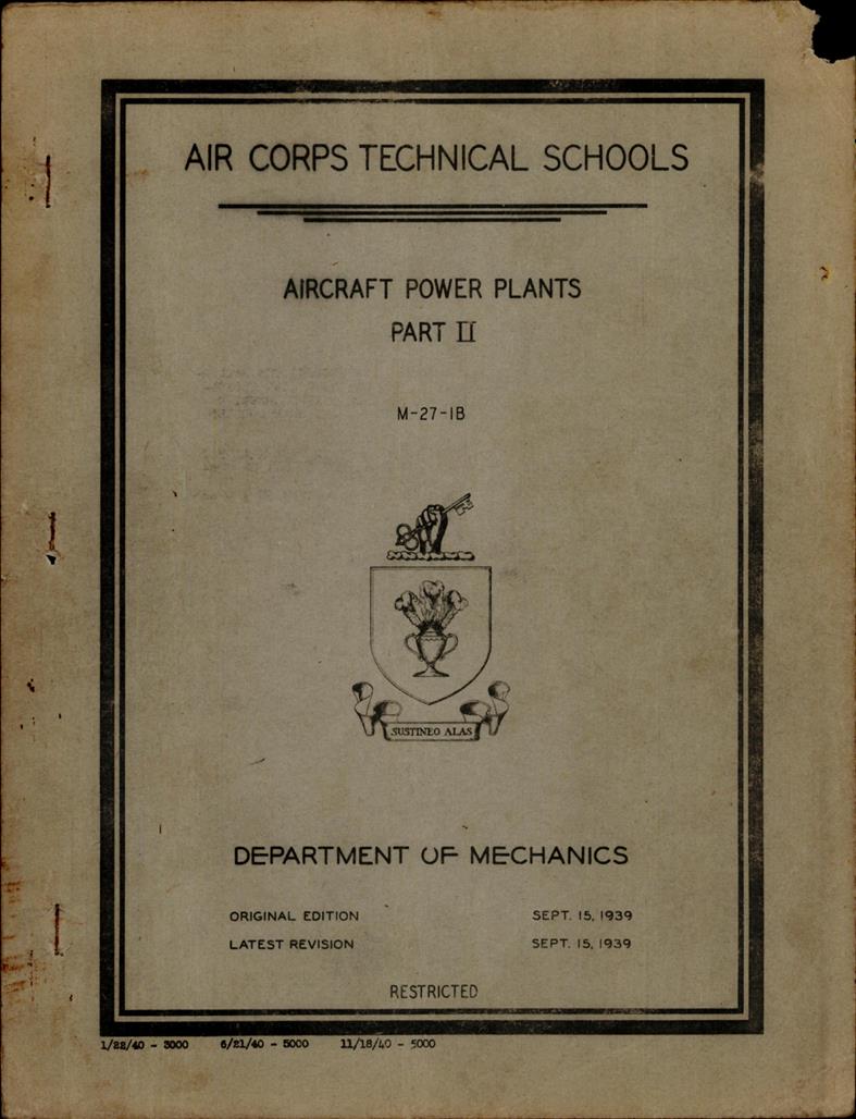 Aircraft Power Plants - Part 1 - AirCorps Library