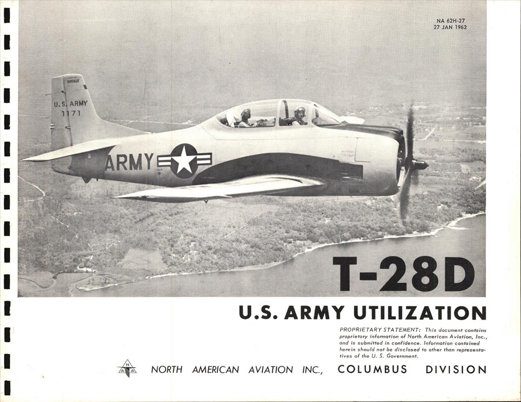 U.S. Army Utilization for T-28D - AirCorps Library
